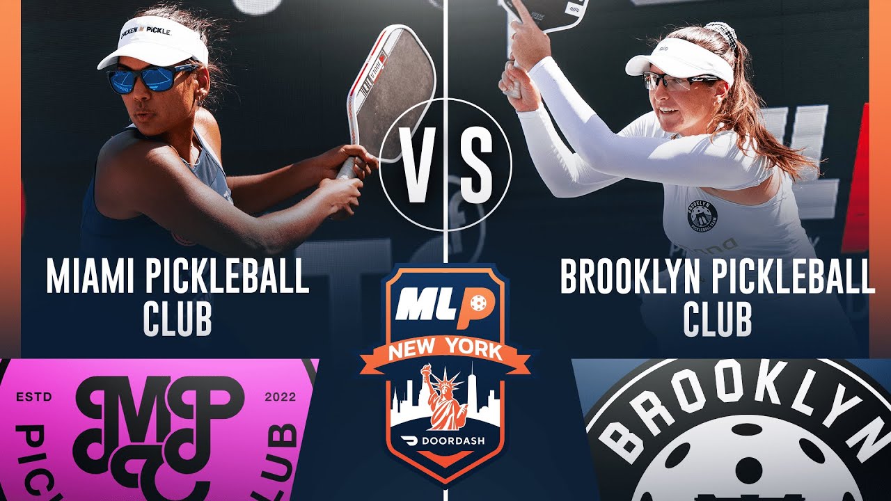 Miami Pickleball Club v Brooklyn Pickleball Team at the MLP New York ...