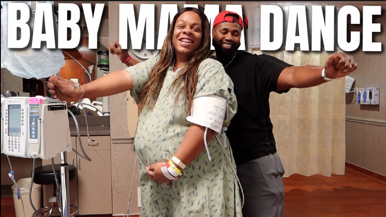 BABY MAMA DANCE WHILE IN LABOR!!! - YouTube