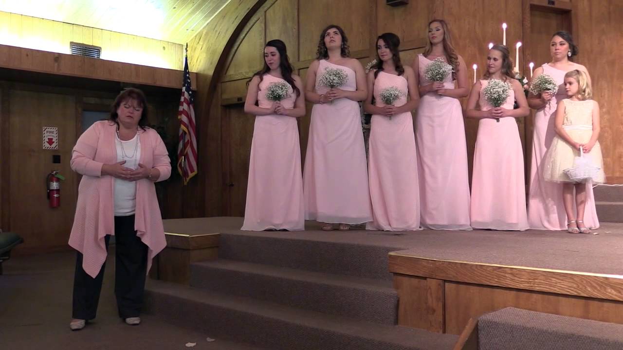 Sarah's Mom at Garrett and Sarah Butler's Wedding. - YouTube