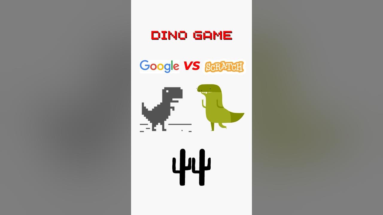 Create Google Dino Game in Scratch #scratch #scratchprogramming # ...