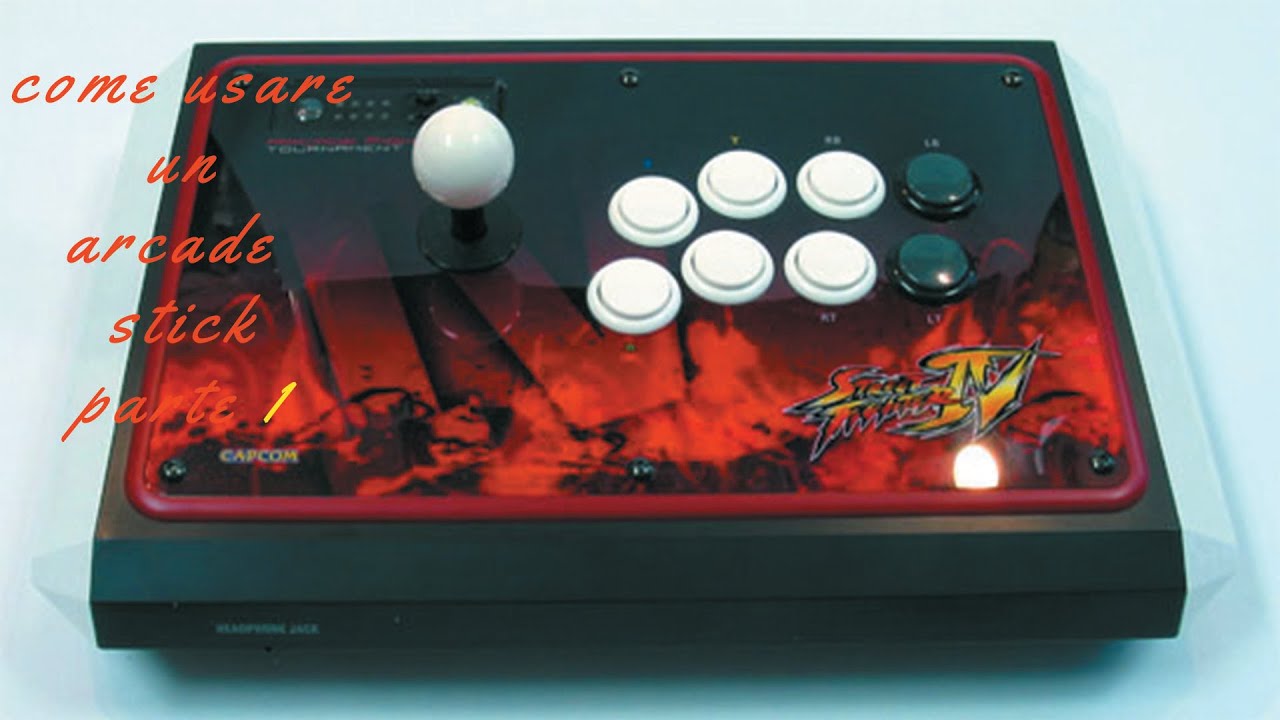 Come ultilizzare l'arcade stick parte 1 - YouTube