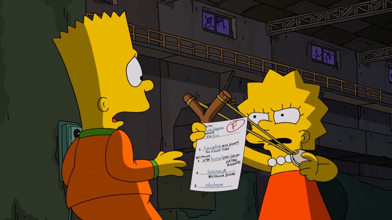 SPRINGFIELD IS IN PANIC | TREEHOUSE OF HORROR - YouTube