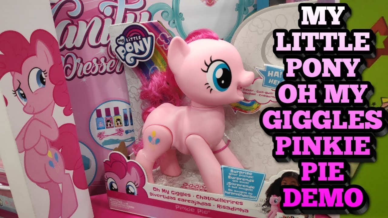 My Little Pony Oh My Giggles Pinkie Pie demonstration - YouTube