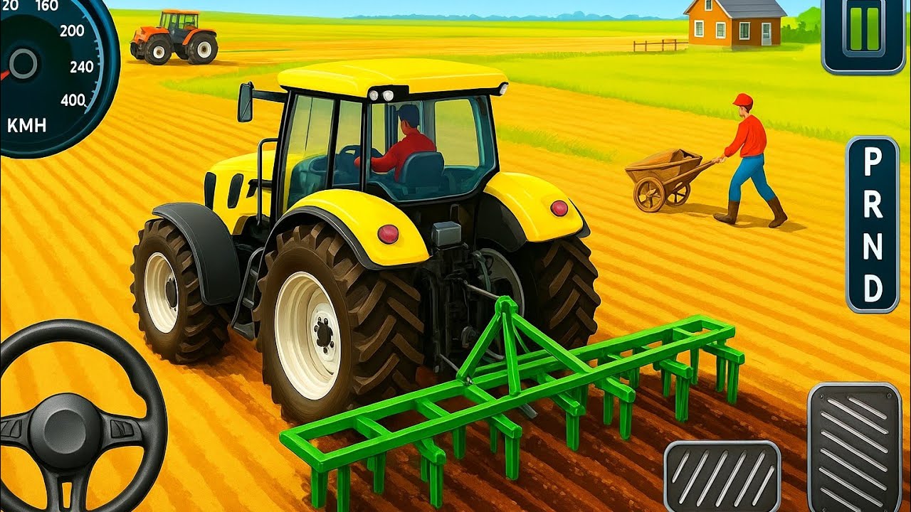 Modern Farm Tractor Driving Games – Farming Tractor Games 3D – Android ...