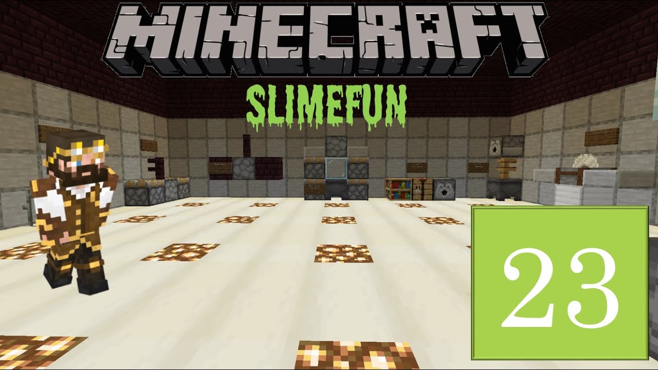 Slimefun #23 - We build all the basic machines - YouTube