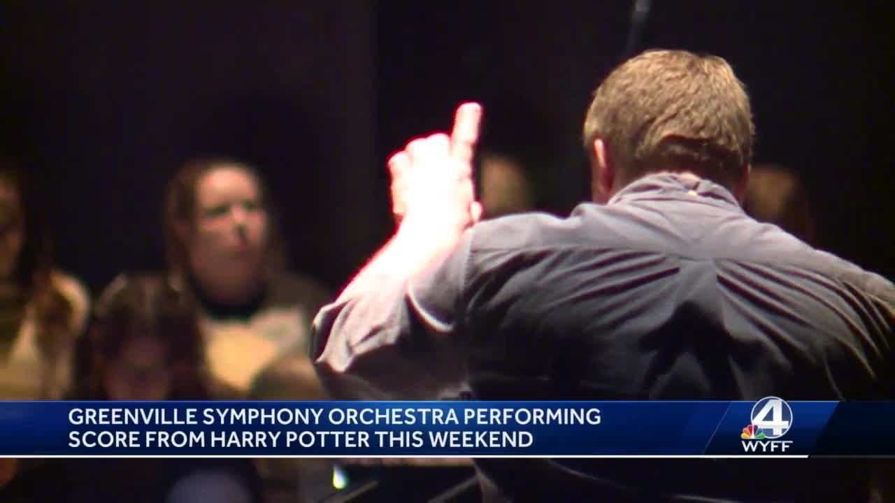 Greenville Symphony Orchestra performing ‘Harry Potter and the Sorcerer ...