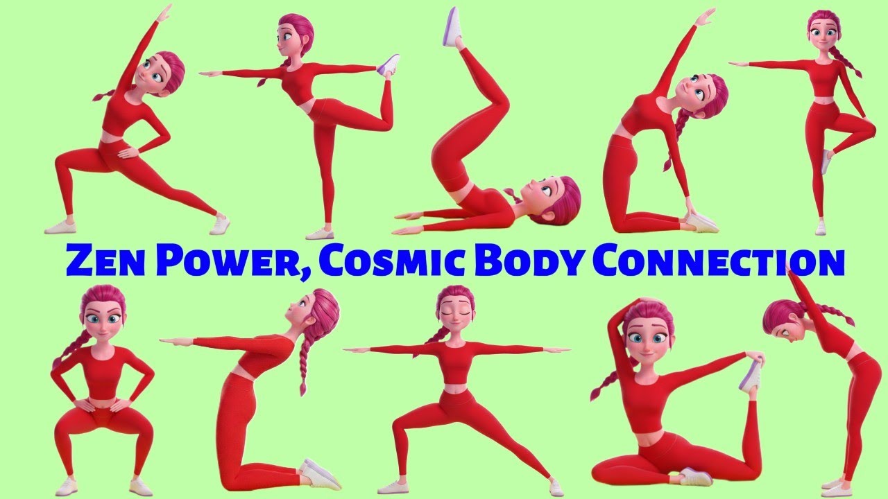The Ultimate Zen Power Exercise for Yoga Kids | Cosmic Body Connection ...