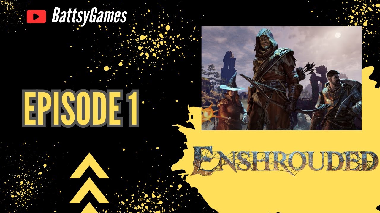 Starting a GREAT New Game...... Enshrouded Gameplay 1 - YouTube