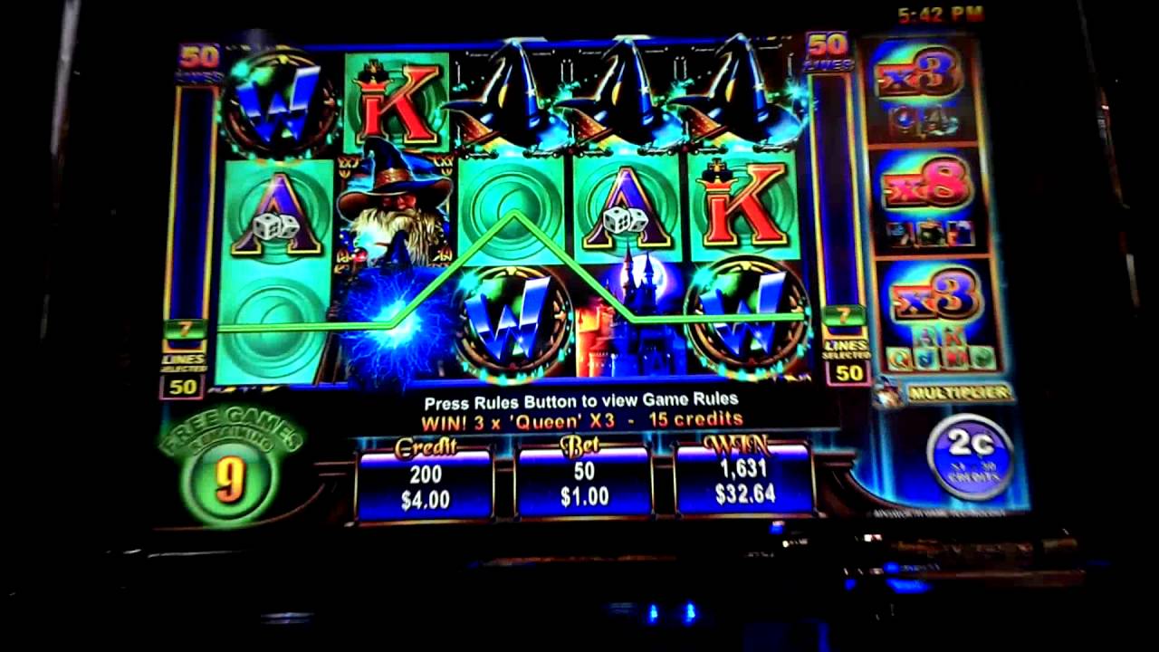 Wonder Wizard Bonus - Big Win - YouTube