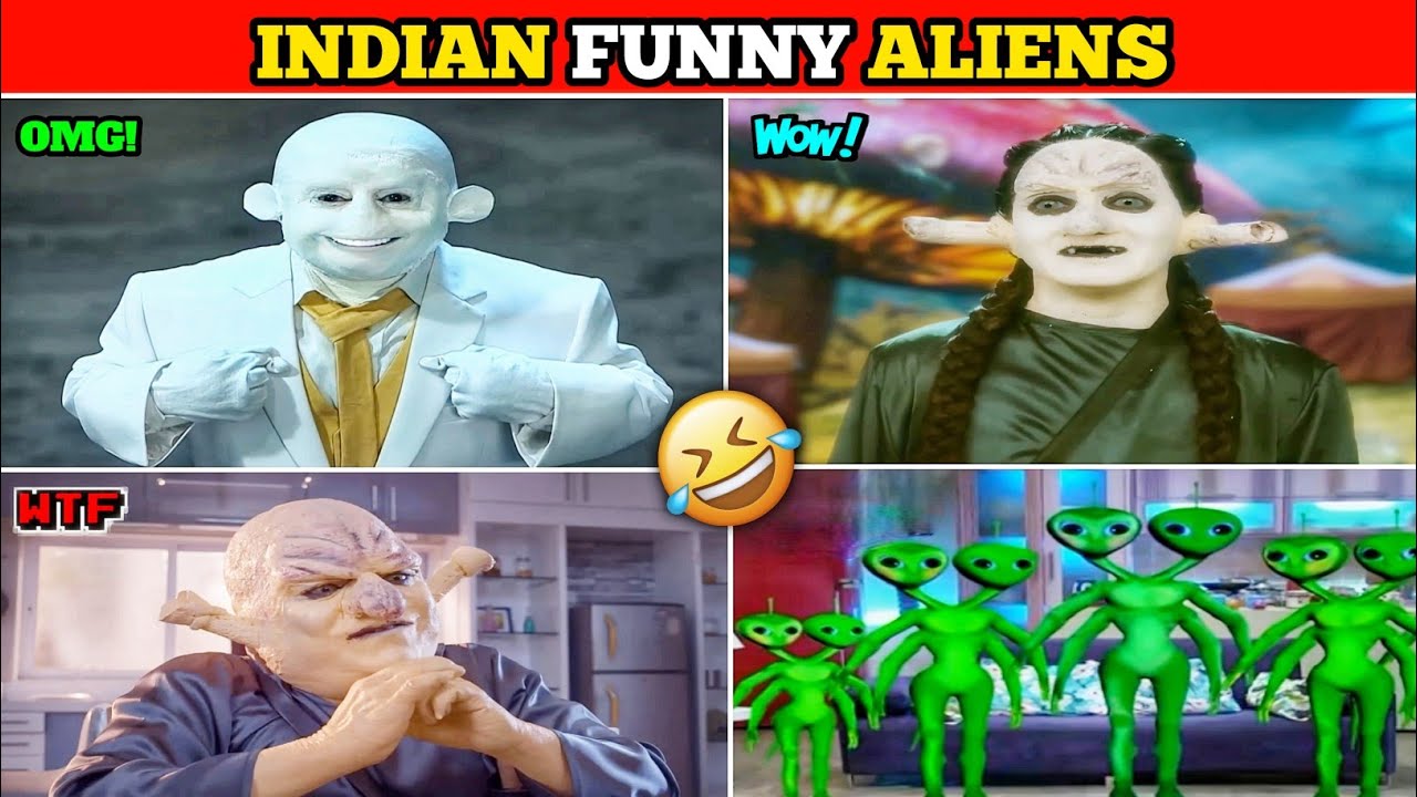Funny Indian Aliens | ये Alien नहीं Cartoon हैं 😅 - YouTube
