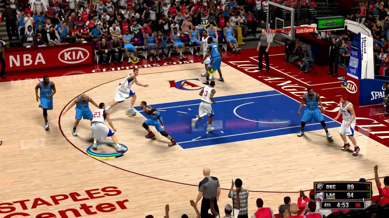 LAC vs OKC 4Q - YouTube