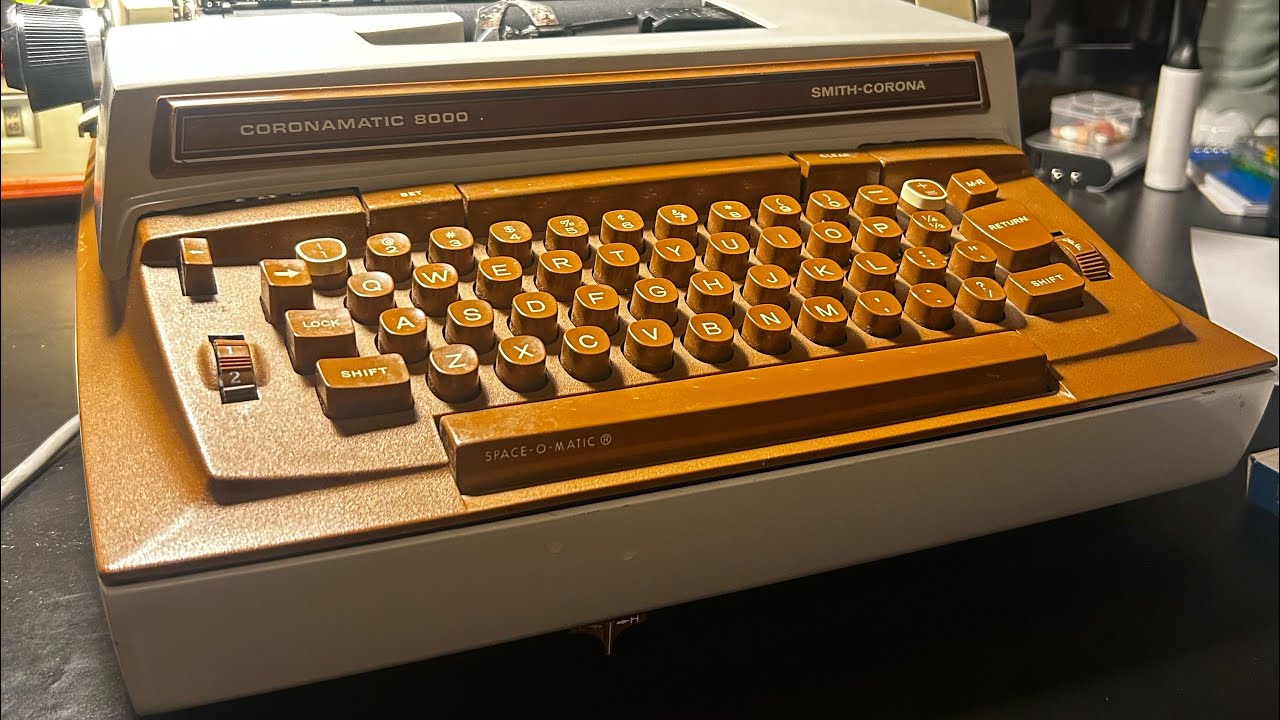 secret typewriter compartment - YouTube