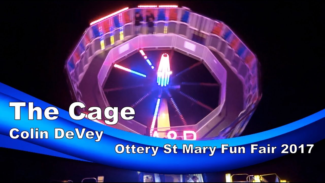 The Cage - Colin DeVey @ Ottery St Mary Fun Fair 2017 - YouTube