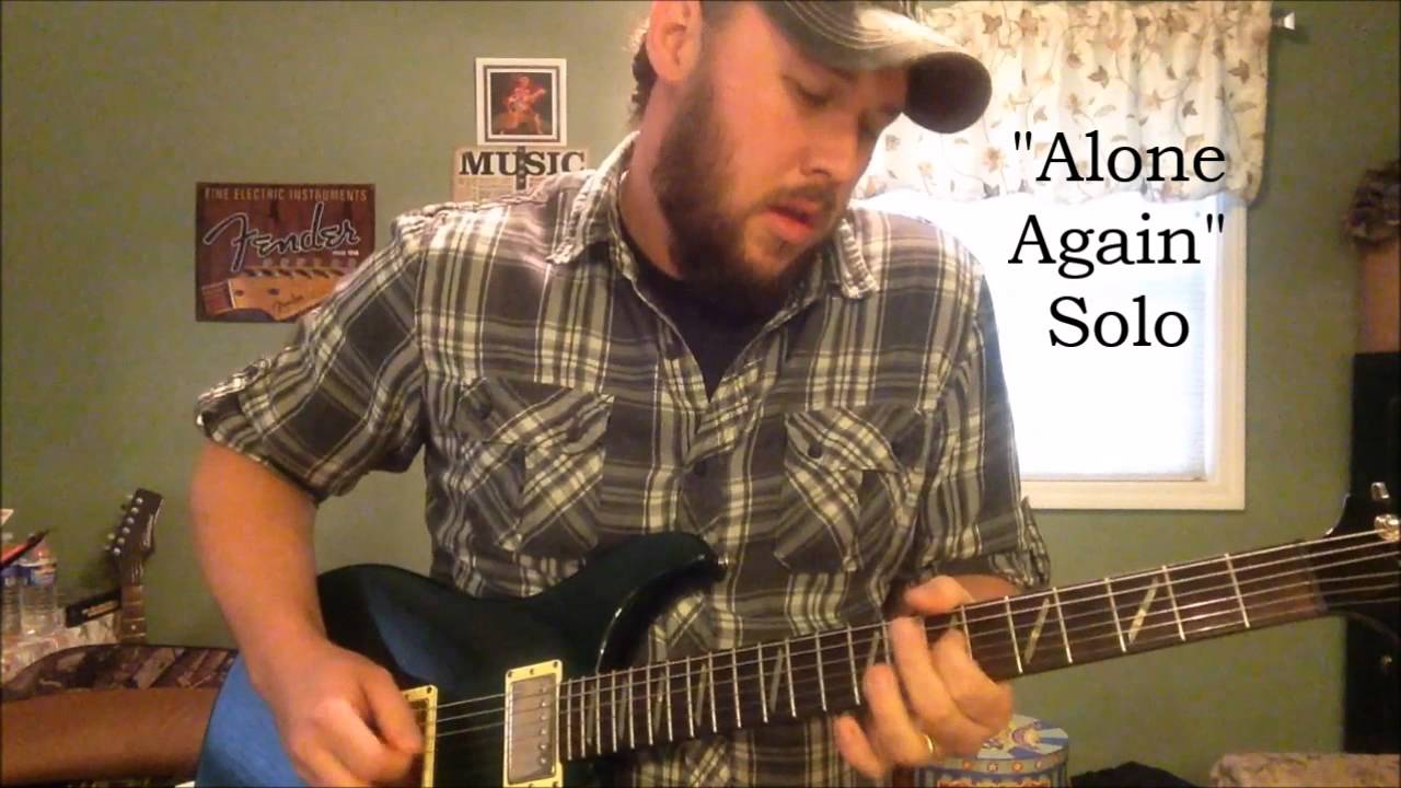 "Alone Again" Guitar Solo by Mike Rozell - YouTube