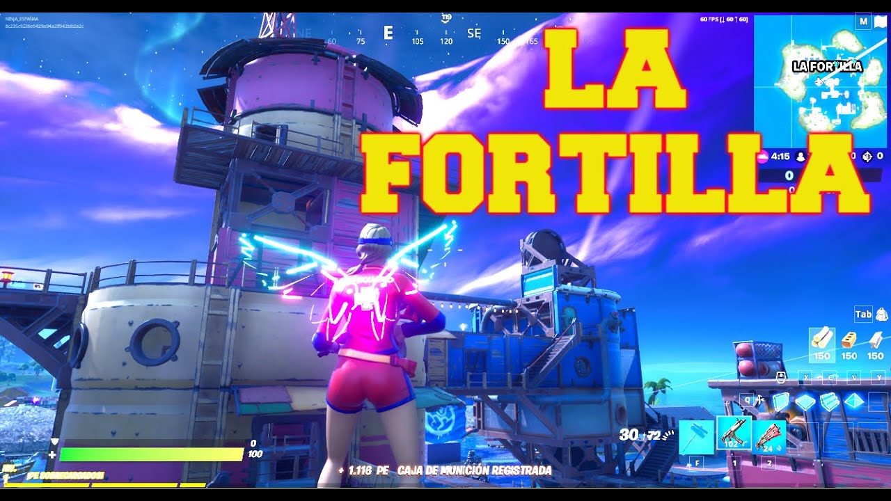 LA FORTILLA - FORTNITE MEJORAR ARMA EN LA FORTILLA - YouTube