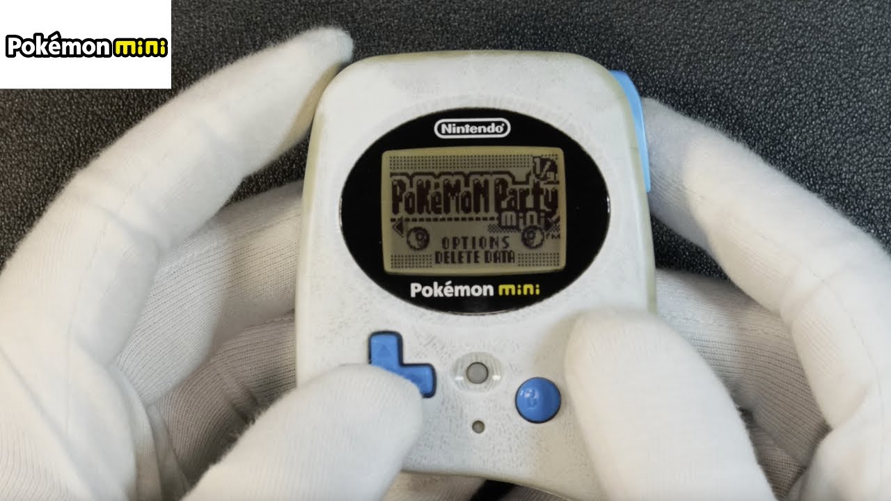 Pokémon Party Mini Handheld Gameplay - YouTube