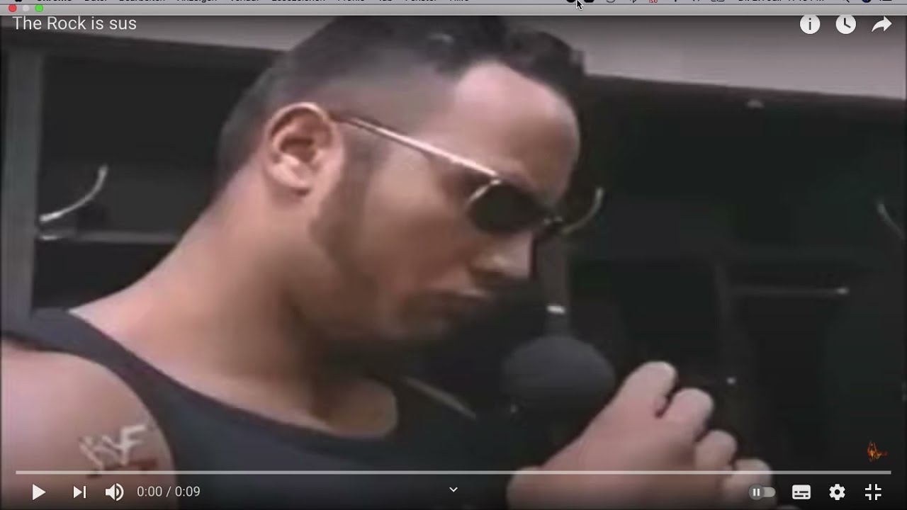 la roca modo SUS xD - YouTube