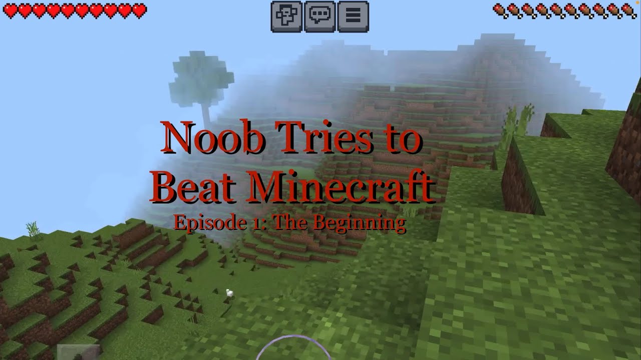 I Try to Beat Minecraft! | Episode 1 | Lovely Lizzy Looks Minecraft ...