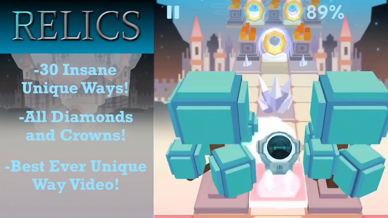 Rolling Sky Relics - 30 Unique Ways That Will BLOW YOUR MIND! - YouTube