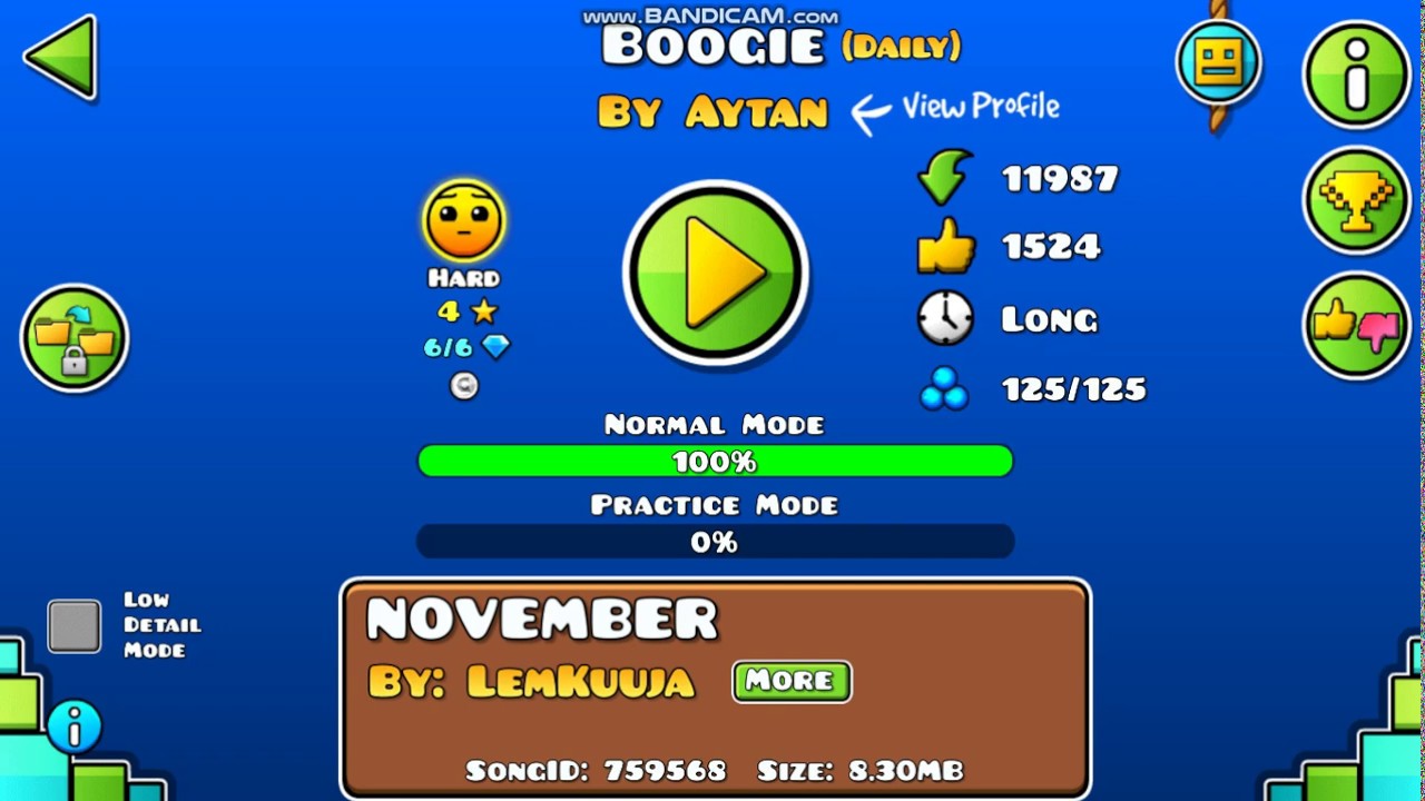 Boogie by aytan (daily)|Geometry dash - YouTube