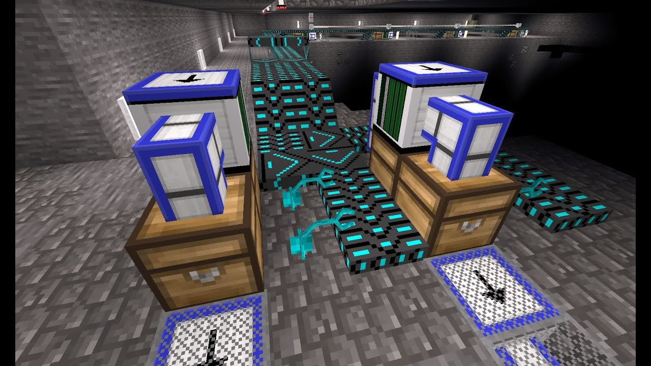 Luanti - Tech / Inserter Transport System + Techage TA4 Quarry - YouTube