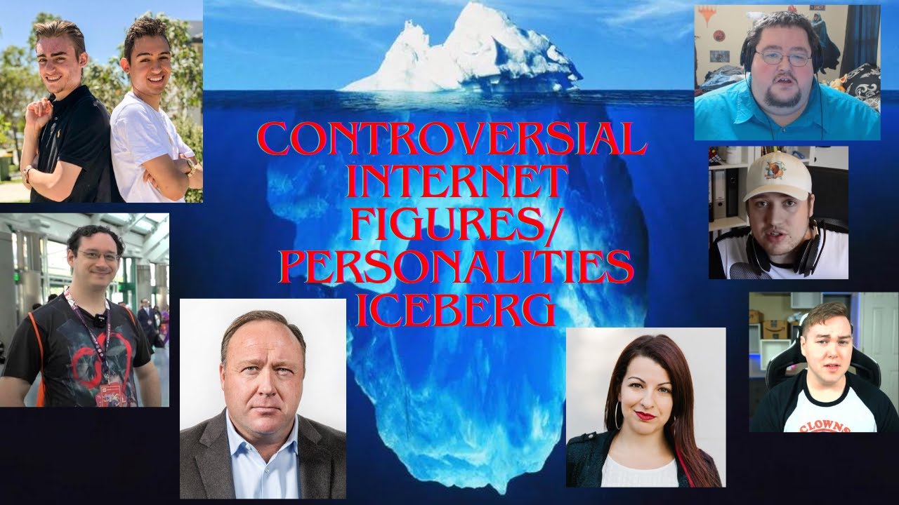 Controversial Internet Figures/Personalities Iceberg | Layer 4 - YouTube