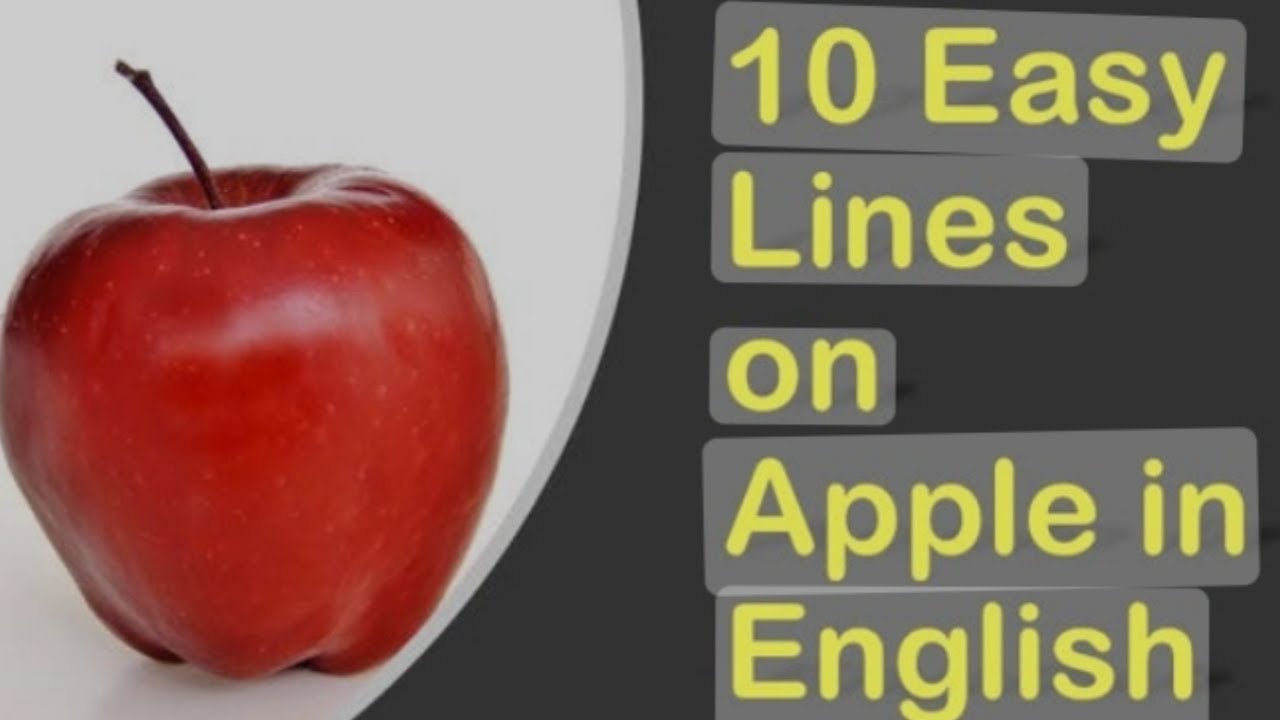 Essay on Apple in English | Apple Essay in English | 10 Lines on Apple ...