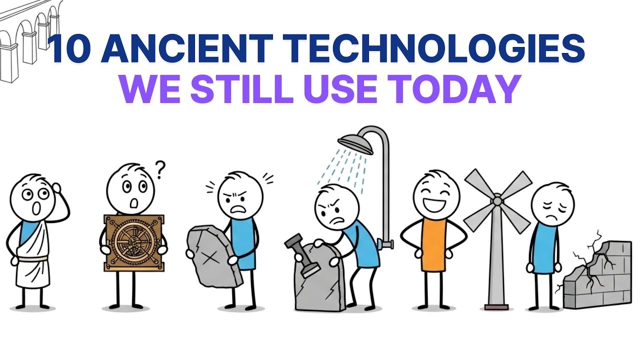 10 Ancient Technologies We Still Use Today | Everything Explained - YouTube
