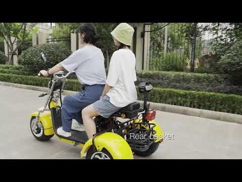 Citycoco electric scooter super 3 wheels Model CP-3,  with EEC/ COC 25km/h or 45km/h