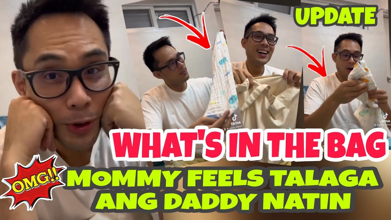 TEAM TARAH UPDATE.. DADDY VINCE UPDATE.. WHATS IN THE BAG.. MOMMY FEELS ...