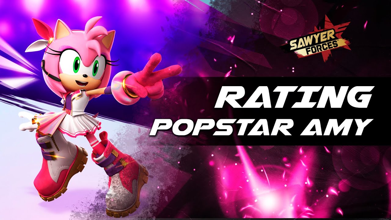 POPSTAR AMY IS... 🤔 Sonic Forces Speed Battle: Rating - YouTube