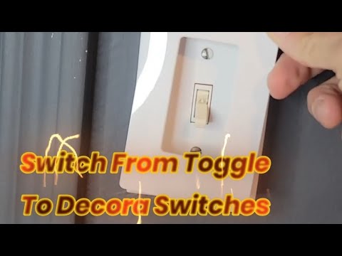 Decora Switches & Screwless Covers - YouTube