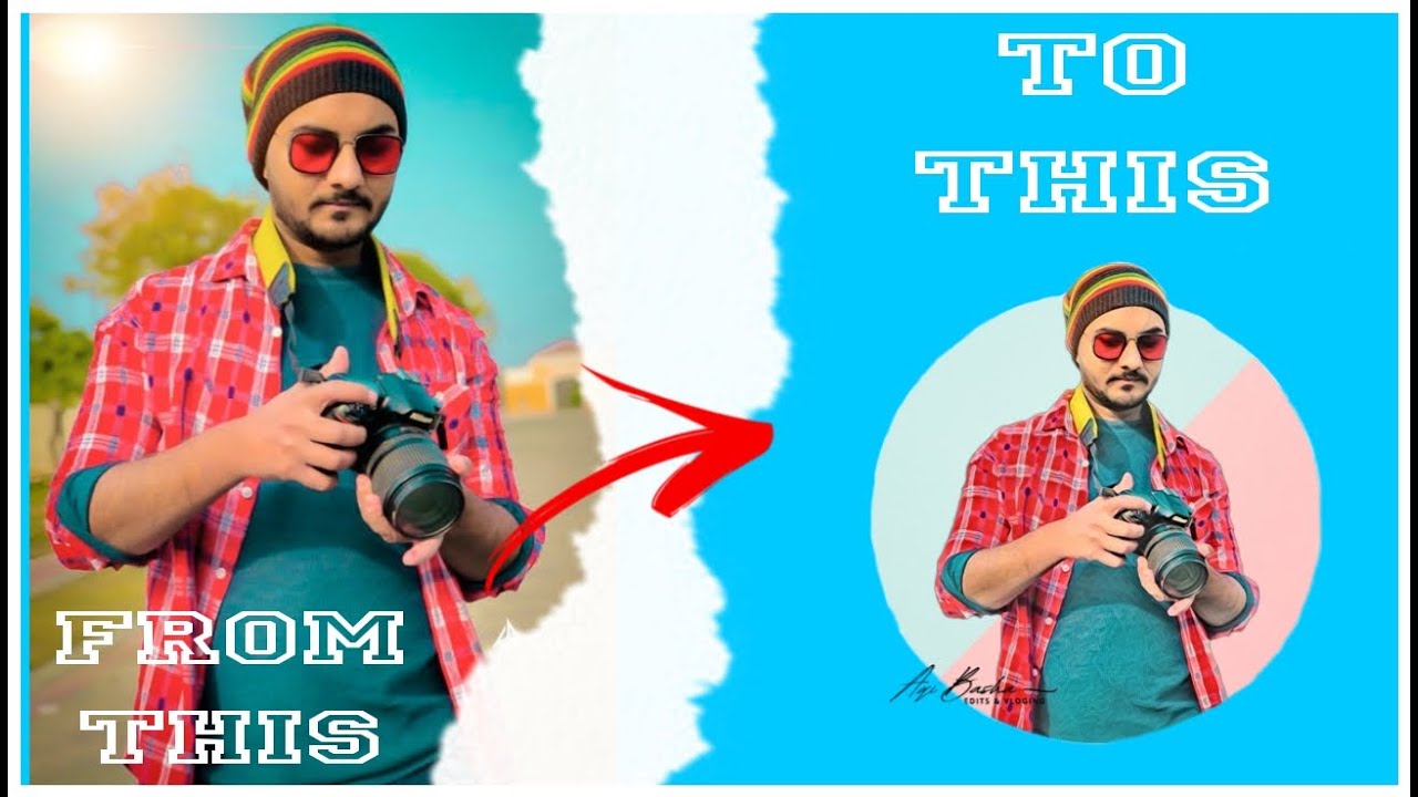 How to edit a Logo from photo - Mobile Tutorial - YouTube