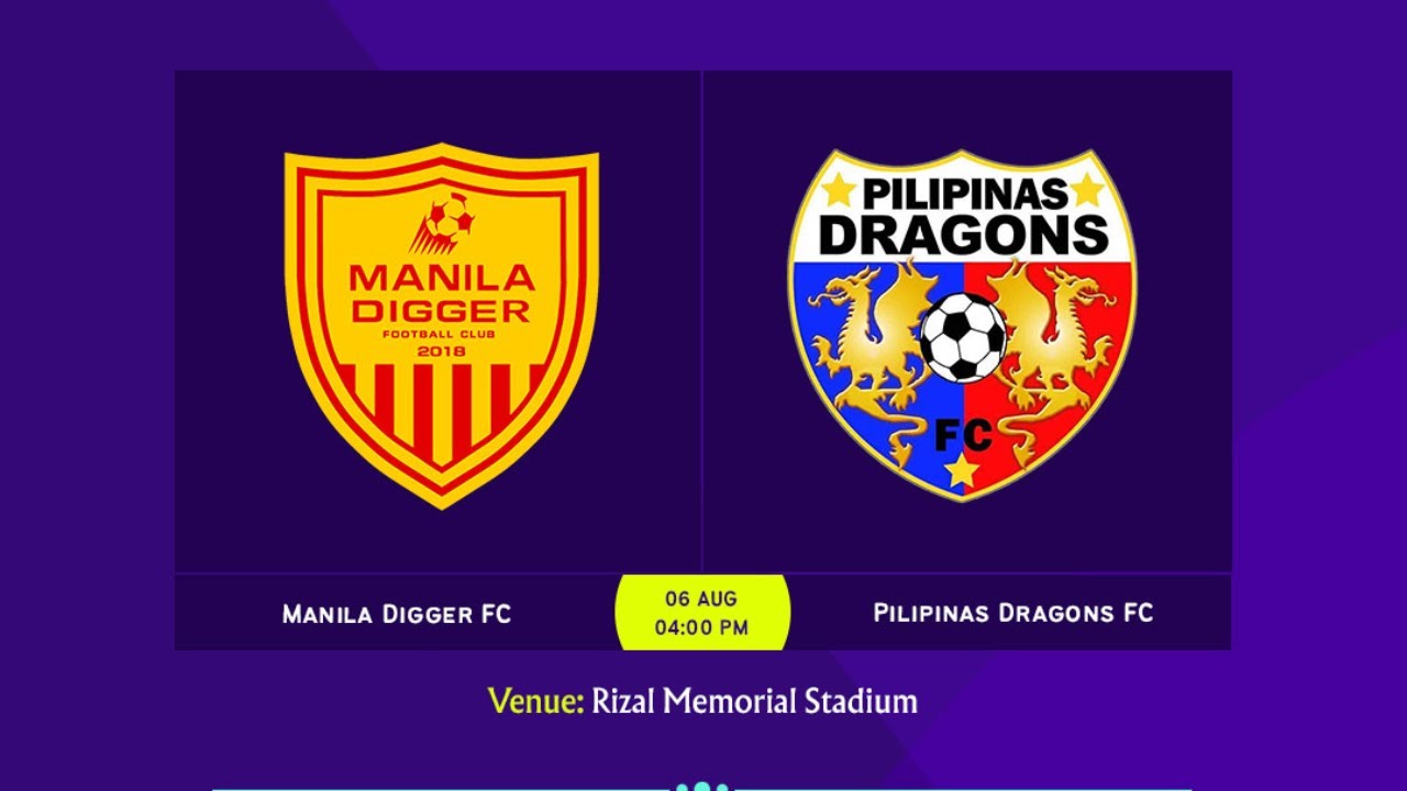 Copa Paulino Alcantara - Manila Digger FC vs. Pilipinas Dragons FC ...