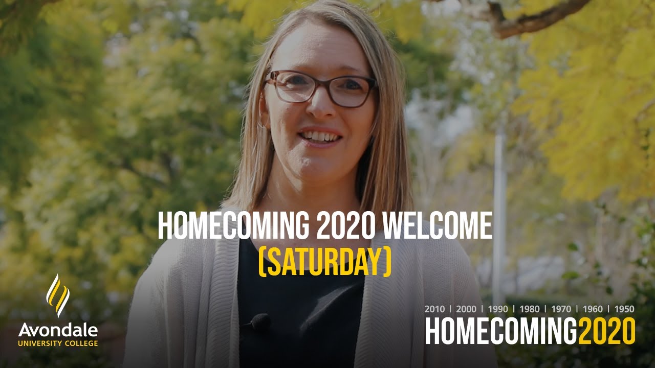 Homecoming 2020 Welcome (Saturday) - YouTube