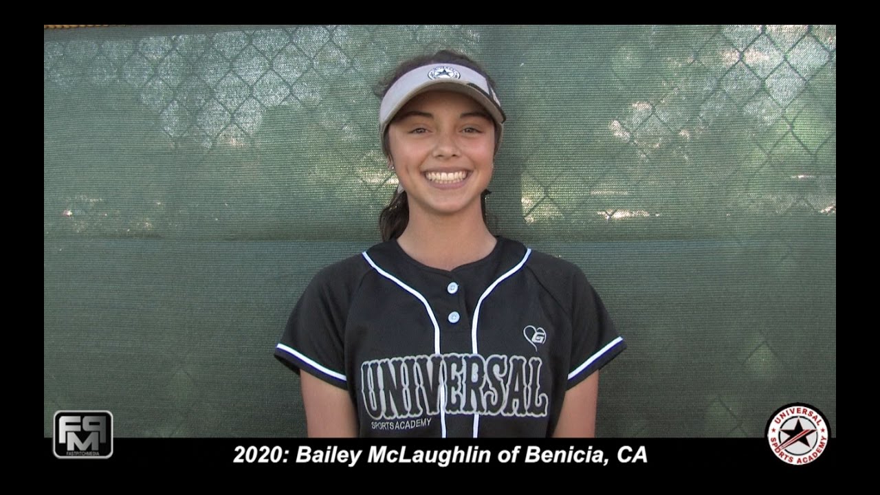 Committed Santa Clara University 2020 Bailey McLaughlin Speedy Slapper & Outfield Skills Video ...