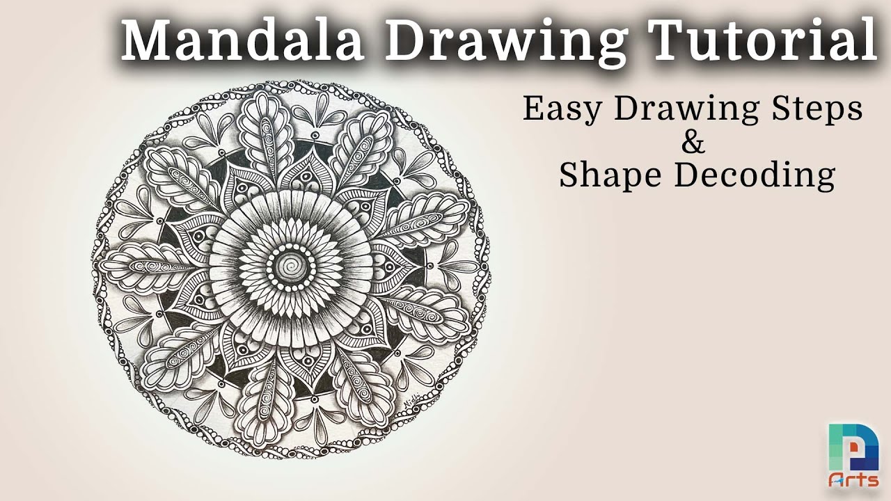 Unlocking Mandalas: Easy Drawing Steps & Shape Decoding ~ MandalaNPA093 ...