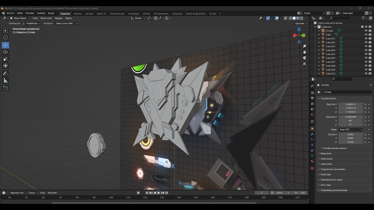 The Eschaton Boss DoomsDay Blender - YouTube