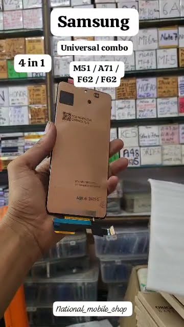 samsung m51 / A71 / m62 / f62 universal combo 4 in 1 - YouTube