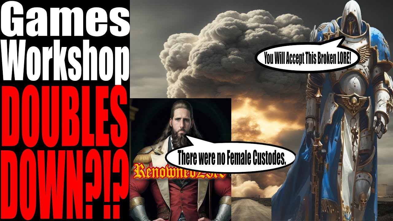 Games Workshop DOUBLES DOWN on FEMALE Custodes?!? | Let's Discuss ...