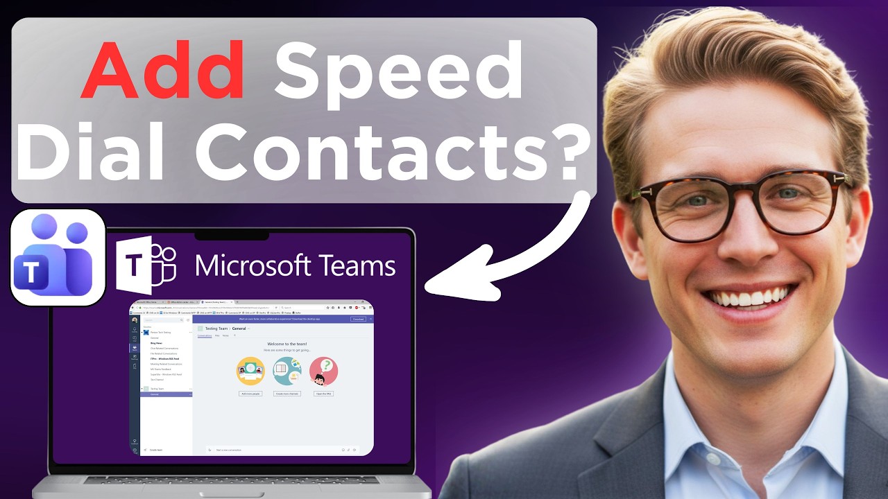 How To Add Contacts For Speed Dial In Microsoft Teams (Full Guide 2026 ...
