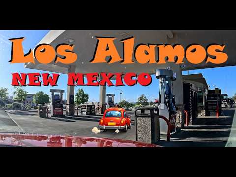 🇺🇸 Driving NEW MEXICO: Los Alamos, NM