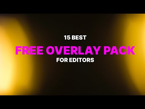 15 FREE CINEMATIC OVERLAYS with DYNAMIC SOUND EFFECTS