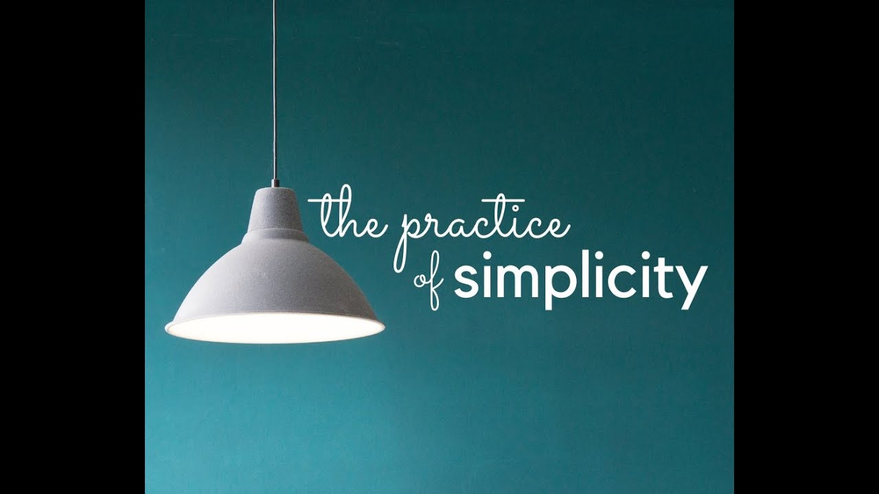 10.24 || The Practice of Simplicity : The Direction of Wealth - YouTube