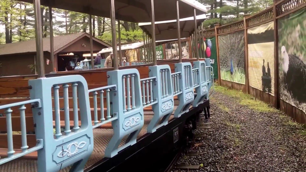 Watching the turtleback zoo railroad train ride 5/8/16 - YouTube