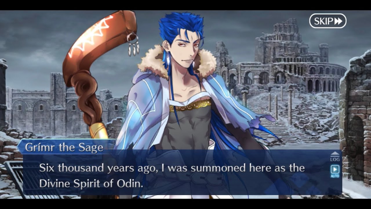 FGO: Grimr the Sage "Cu Caster reveal his True Identity & Origin ...