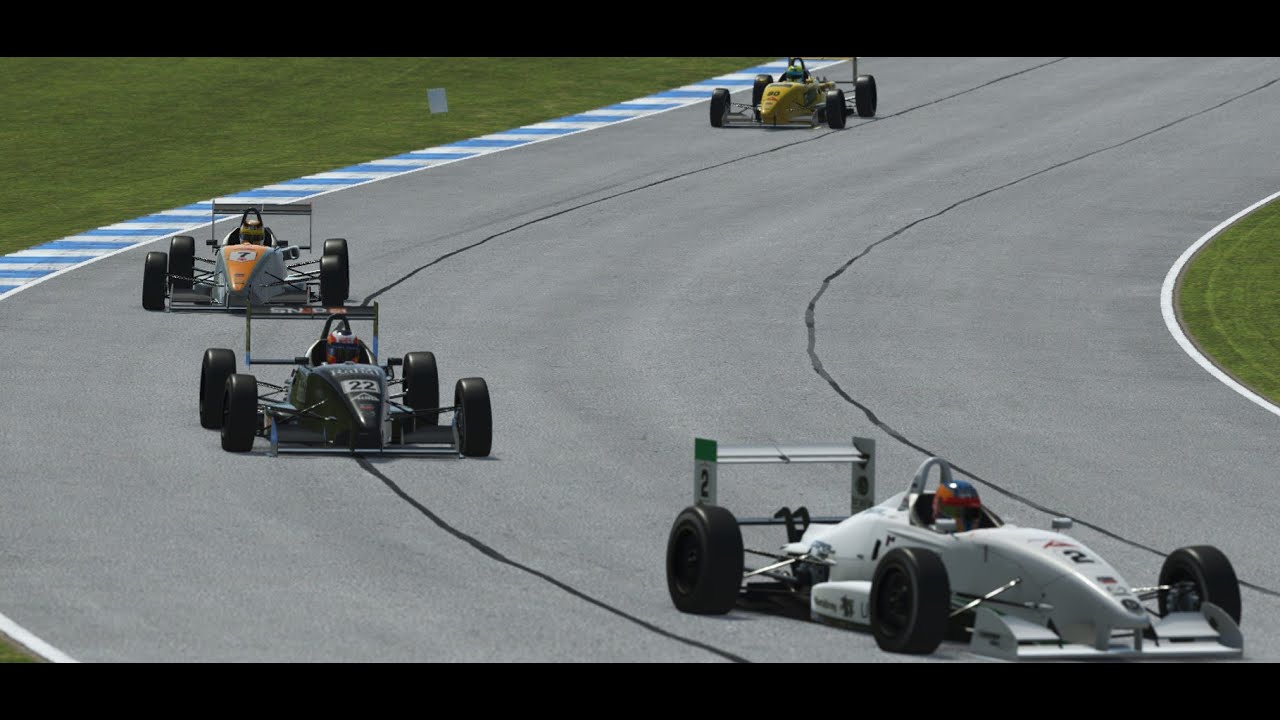 Probando rFactor 2 Multiplayer - YouTube