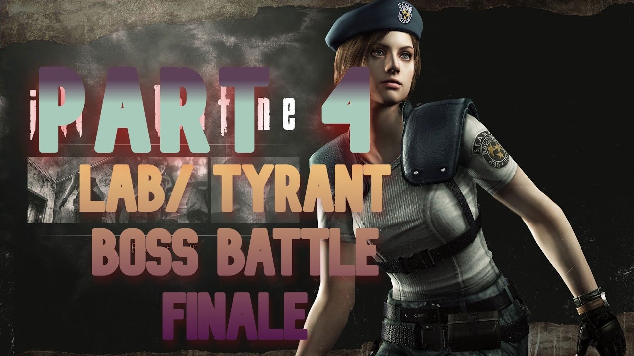Resident Evil HD Part 4 Finale - Lab Super Tyrant - YouTube