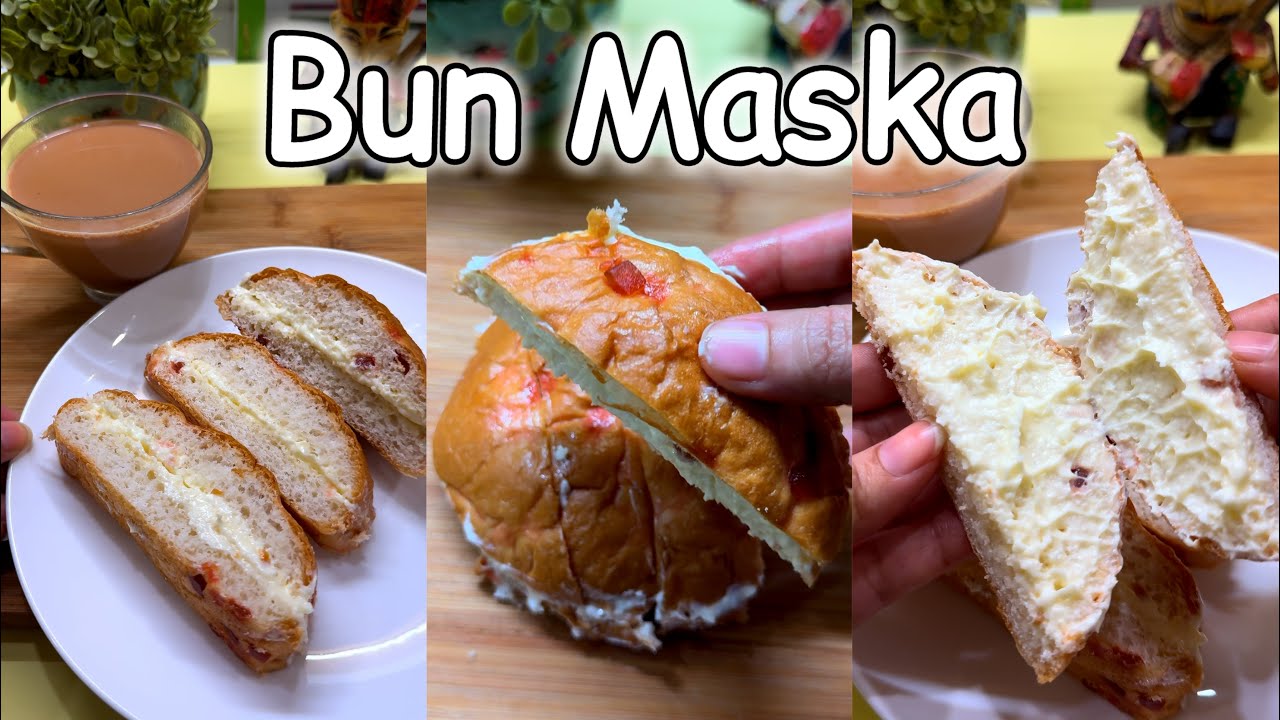Bun Maska recipe | How to make bun maska | Easy bun maska | Street food ...