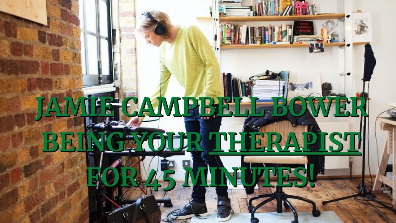 Jamie Campbell Bower being YOUR therapist for 45 minutes straight - YouTube